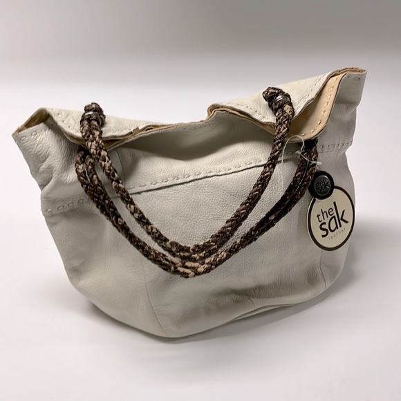 The Sak | Bags | The Sak Indigo White Leather Purse | Poshmark